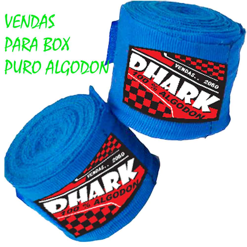 Vendas de Boxeo Dhark 100 % Algodón de Ancho 7cm x 4.5 mt de Largo ...