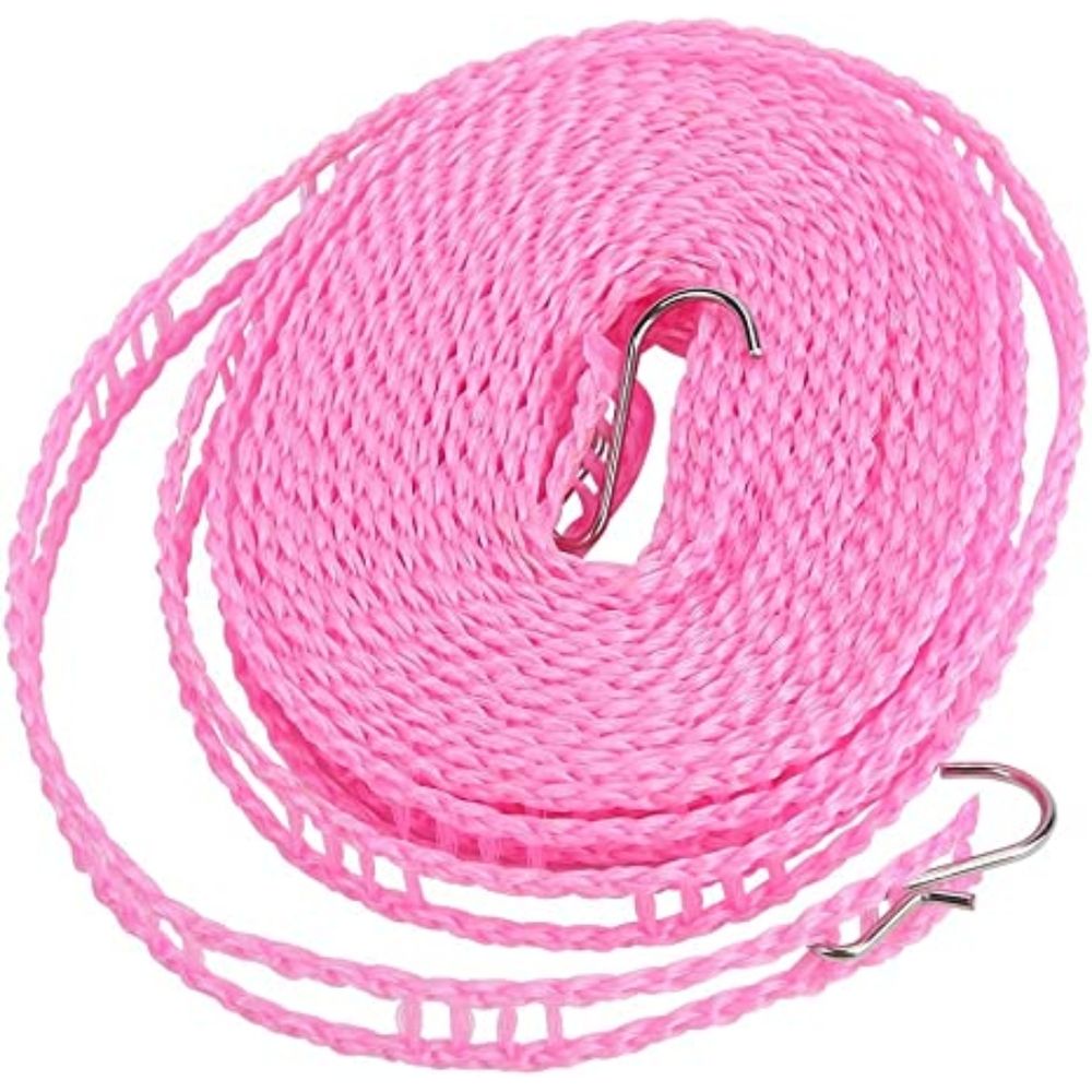 Tendedero Cordel para Tender Ropa Rosado 5M - Promart