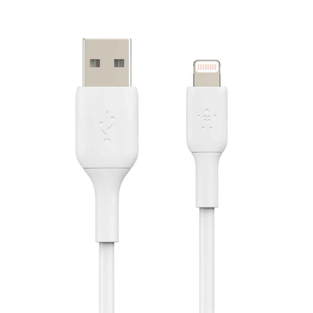 Cable Belkin Lightning 1m to USB Charging MFi - CAA001bt1MWH - Promart