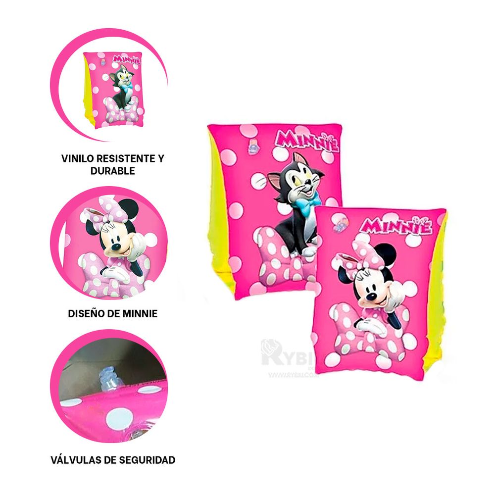 Flotador Brazo Mini Minnie Mouse | Promart.pe - Promart