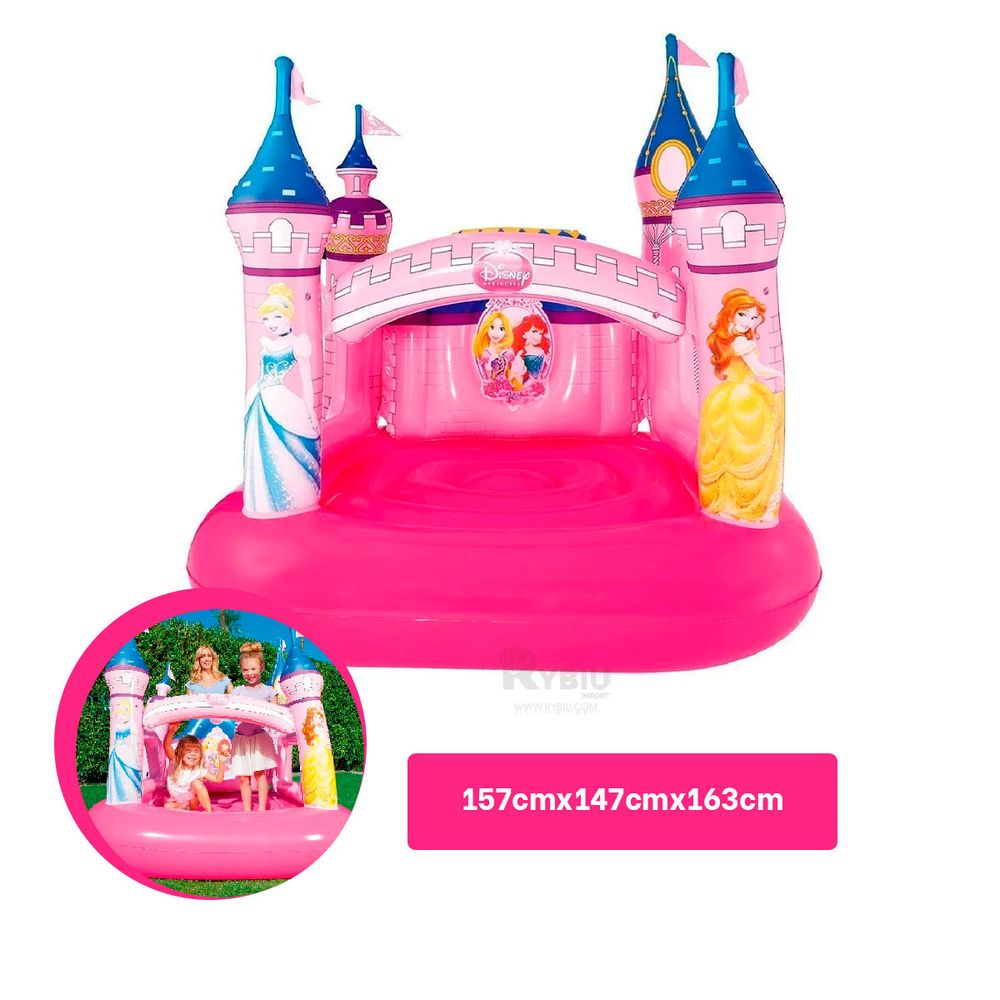 Inflable de Princesas Castillo Saltarin - Promart