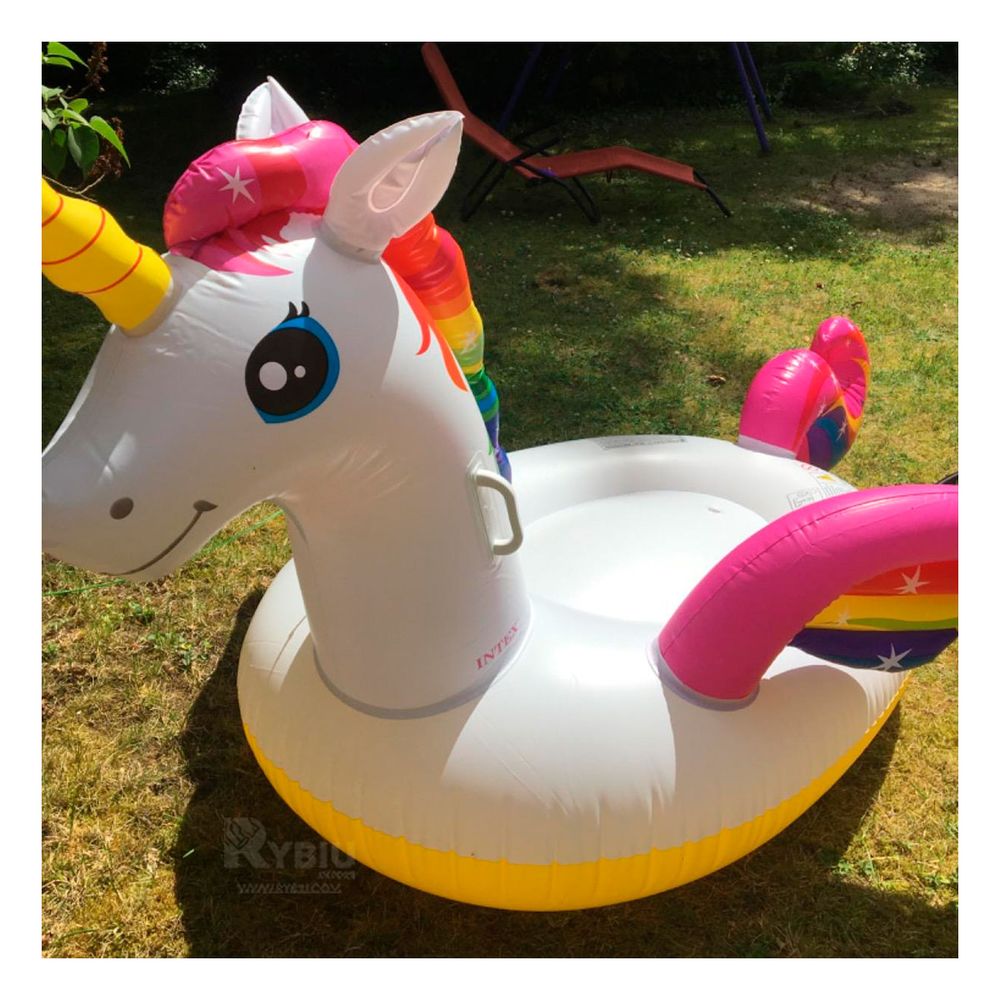 Unicornio Inflable para Flotar - Promart