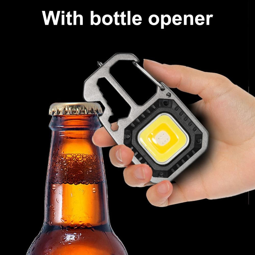 Linterna Led multiusos 9 n 1 con Trípode Tipo Llavero - Promart