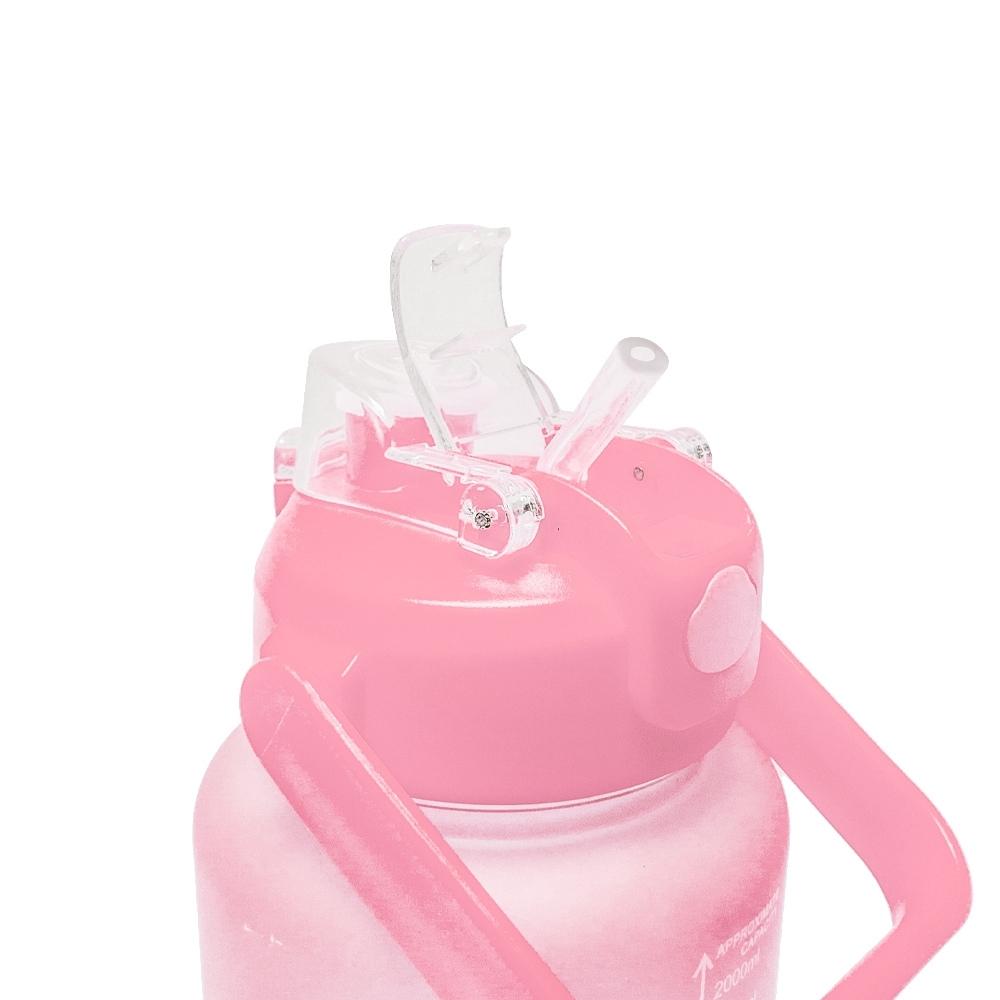 Tomatodo Botella Doble Boquilla Deportiva 2L Multicolor Rosado 588B ...