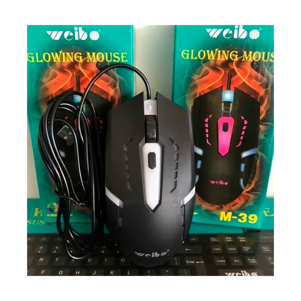 Mouse para Laptop con Iluminacion Led - Promart