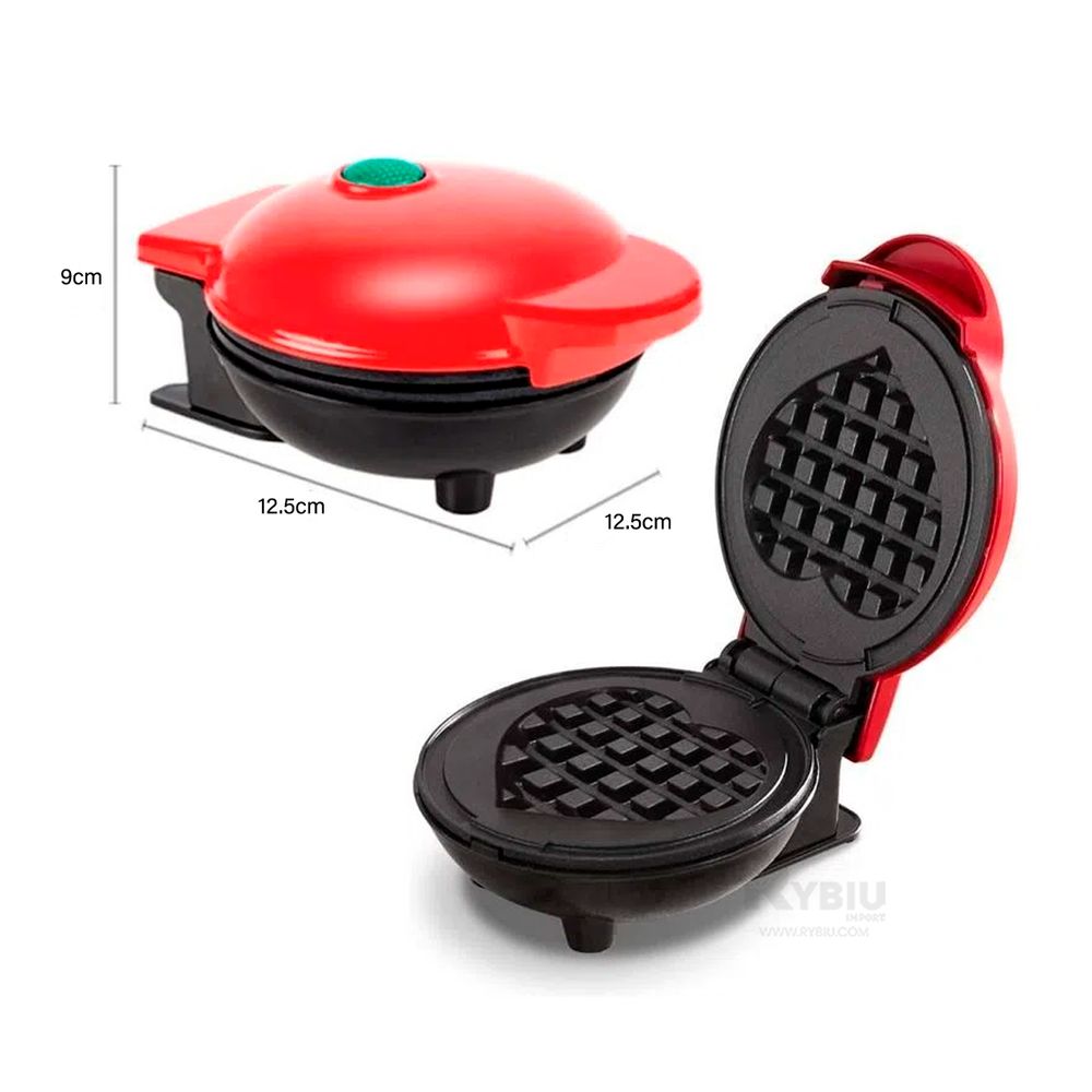 Mini Waff Maker Rojo - Promart