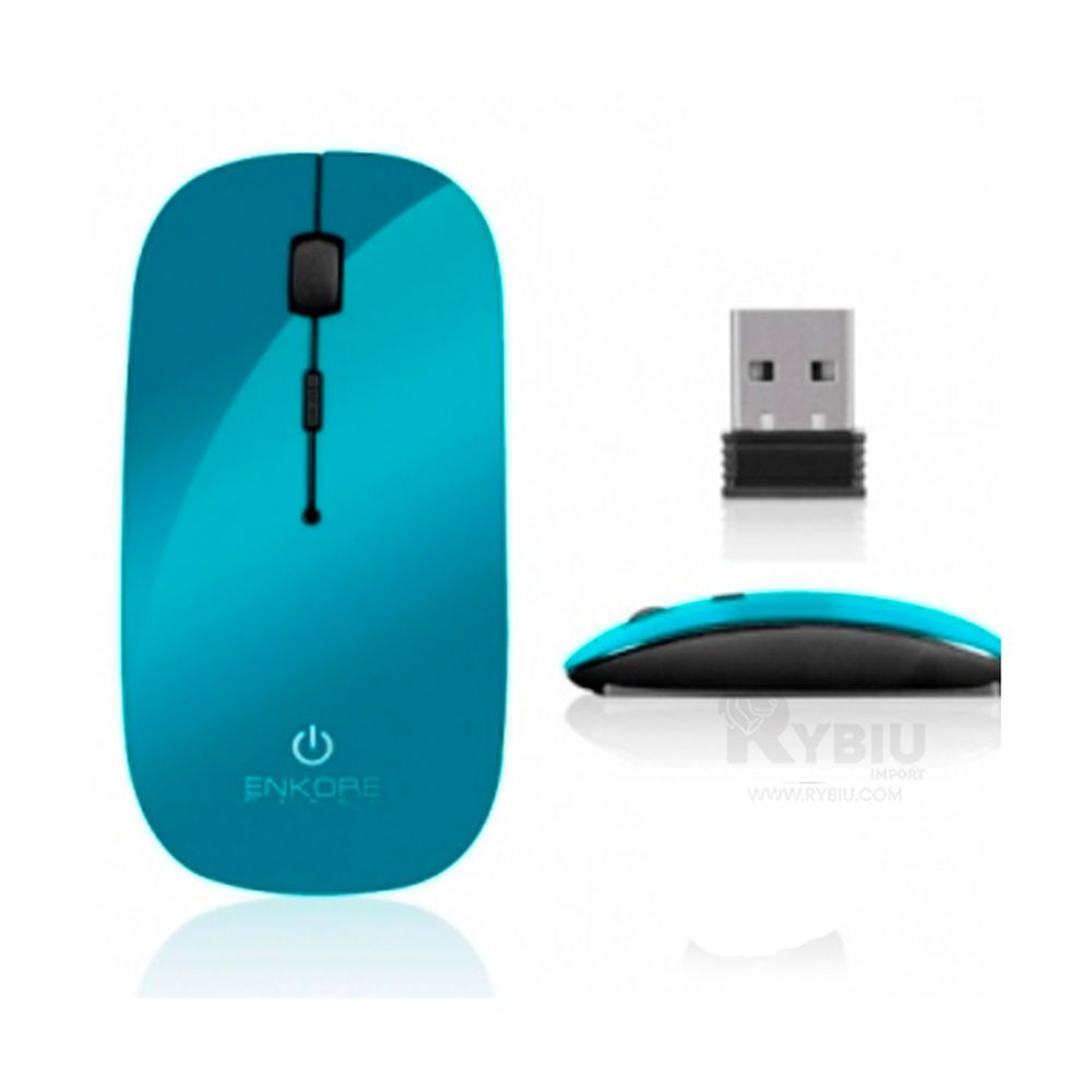 Mouse Enkore Pixel Ekm 108wl Celeste - Promart