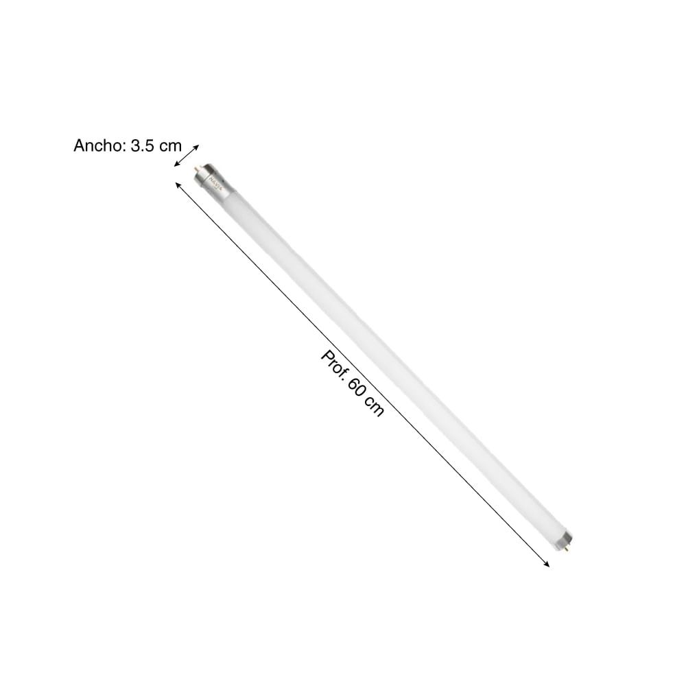 Tubo led 9w T8 100lm/w 6500k 265v Navia - Promart