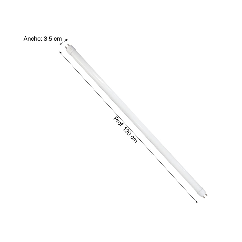 Tubo led 18w T8 100lm/w 6500k 265v Navia - Promart