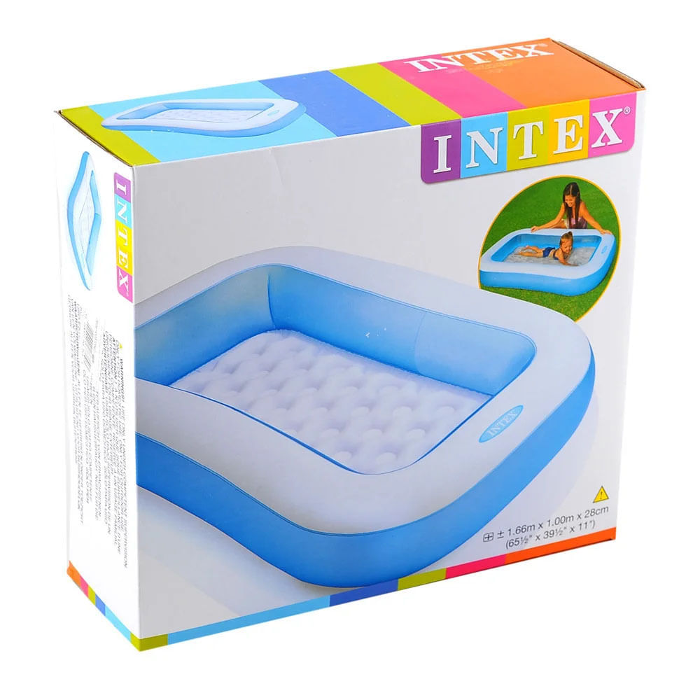 Intex - Piscina Inflable Rectangular para Bebé 57403NP - Promart