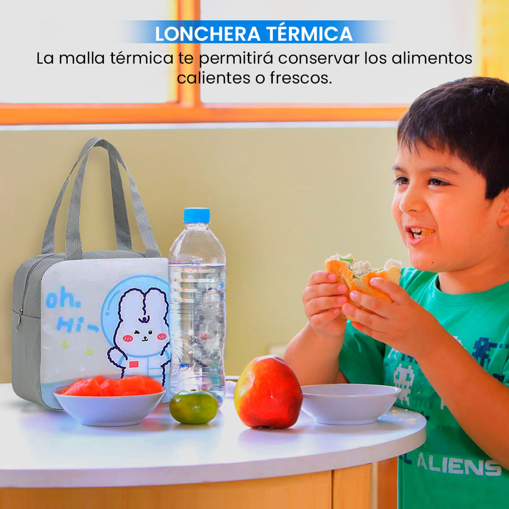 Lonchera Infantil Termica con Cierre - Niño - Promart