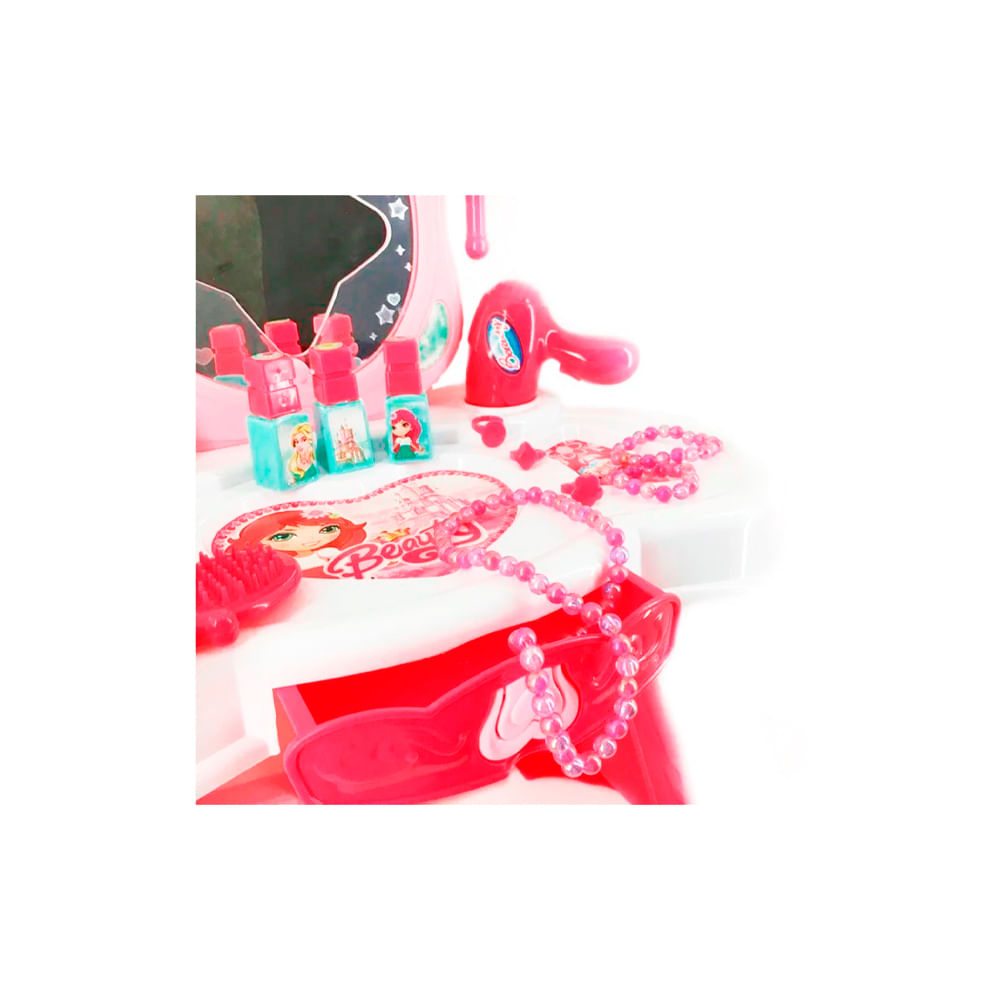 Tocador Magico Musical para niñas - Color Rosa - Promart