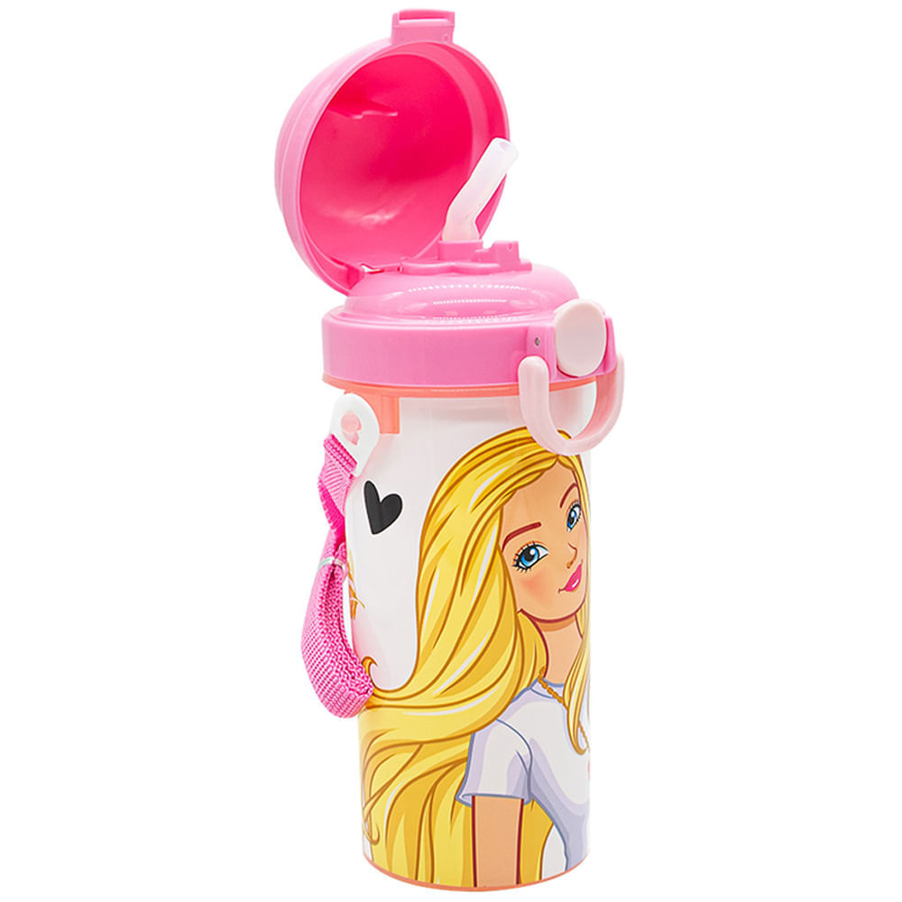 Botella BARBIE PP 500ml Fucsia - Promart