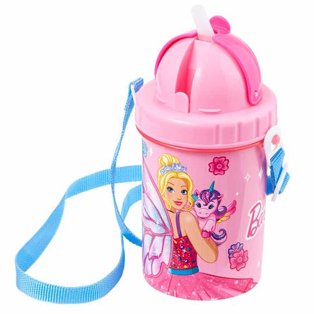 Botella BARBIE PP 380ml Fucsia - Promart