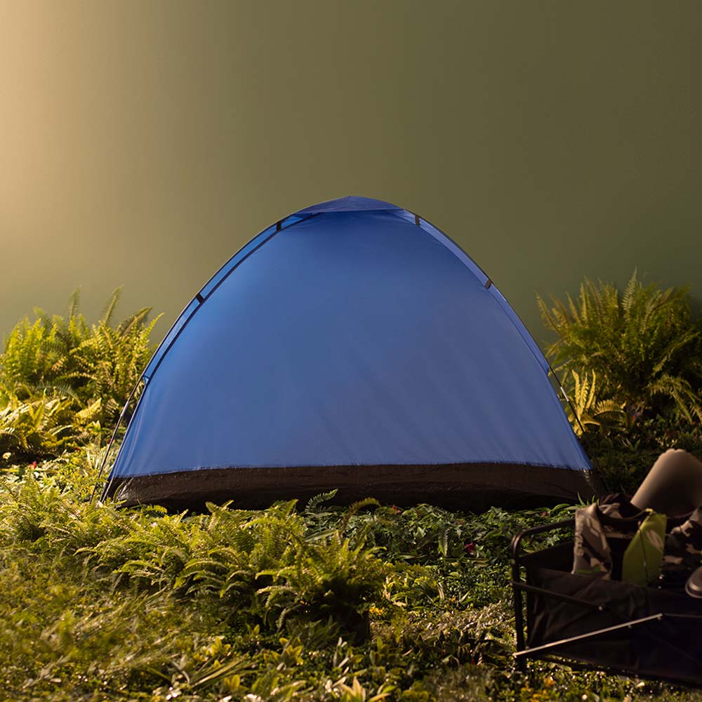 Carpa para 4 personas Ligera Dome Pack Orange - Promart