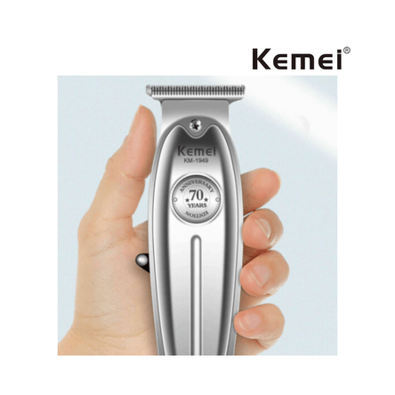 Maquina Patillera Kemei 70 YEARS KM-1949 - Promart