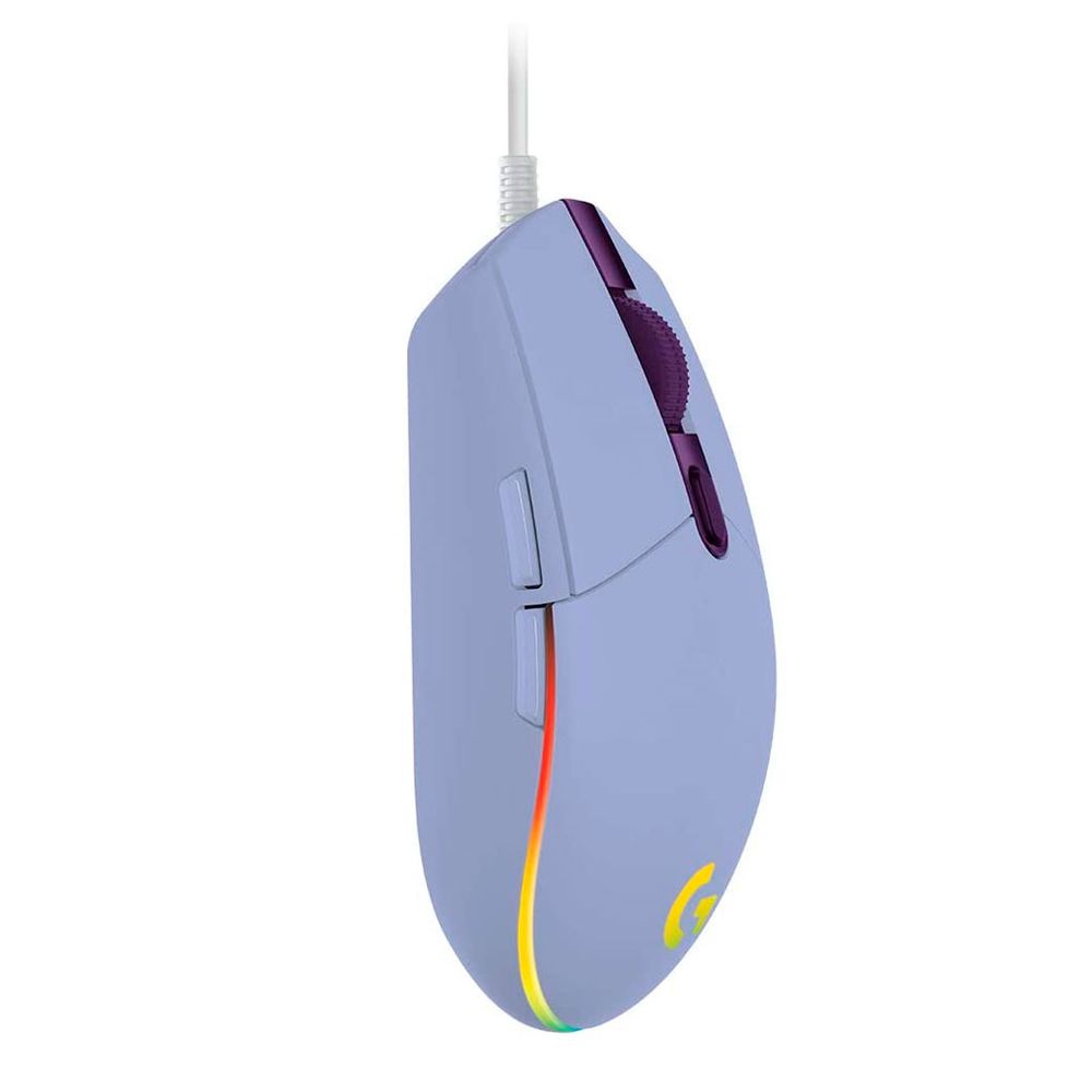 Mouse Gamer Logitech G203 Lightsync RGB Lila - Promart