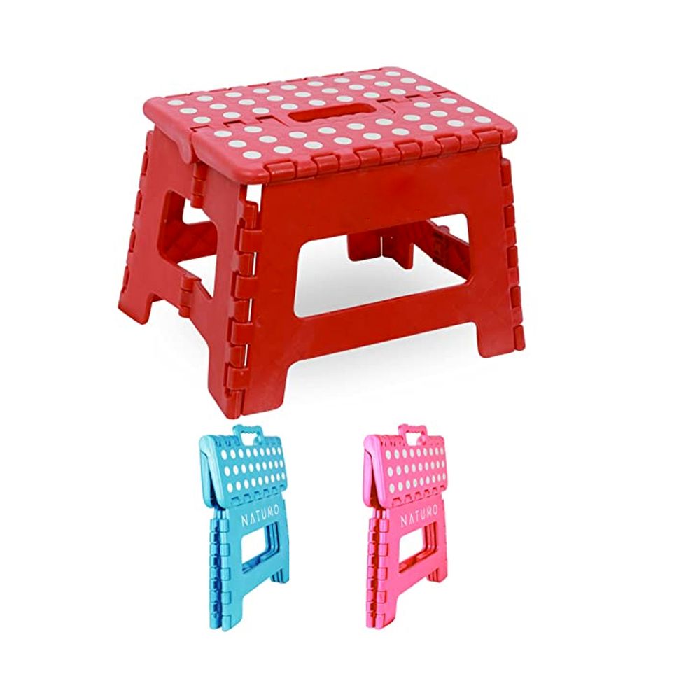 Banquito Taburete Plegable Diseño Gatito Para Niña Rosado - Promart