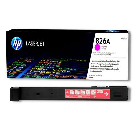 Toner HP CF313A (826A) Magenta LaserJet Enterprise M855 - Promart