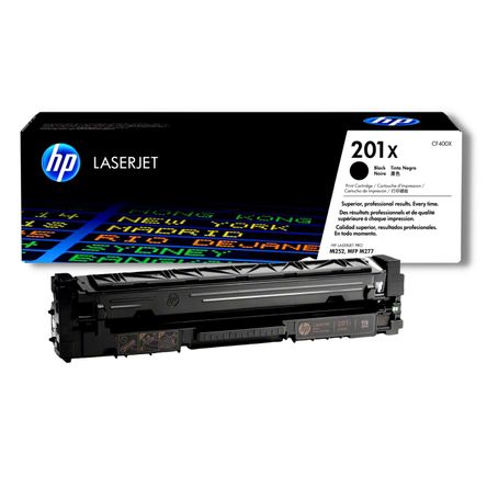 Toner HP CF400X (201X) Negro LaserJet Pro M252, mfp M277 - Promart
