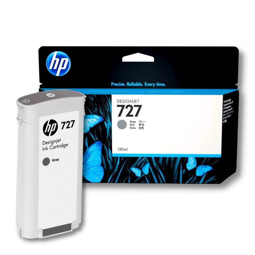 Cartucho de Tinta HP 727 Gray O Gris (B3P24A) - Promart