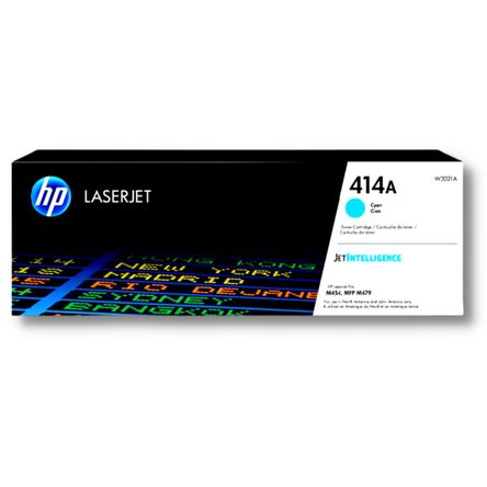 Toner HP W2021A (414A) Cian LaserJet Pro M454, mfp M479 - Promart