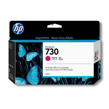 Cartucho de Tinta HP 730 Magenta (P2V63A) - Promart