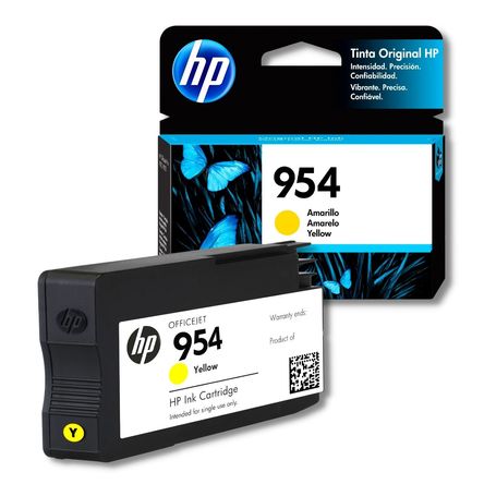 Cartucho de Tinta HP 954 Amarillo (L0S56AL) - Promart