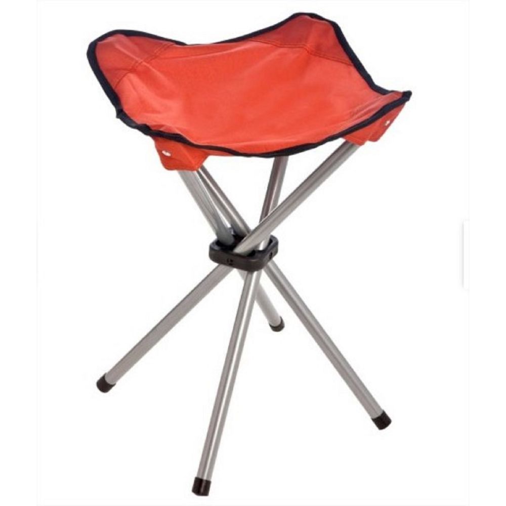 Banquito Plegable de Tela para Playa Camping Azul - Promart