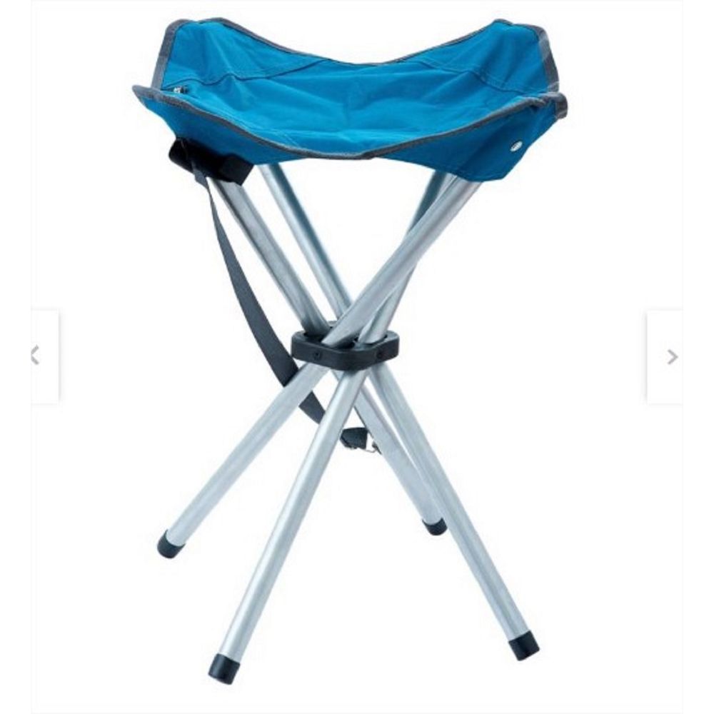Banquito Plegable de Tela para Playa Camping Azul - Promart