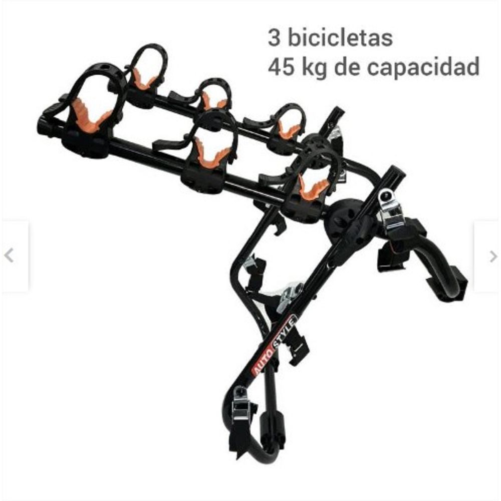 Rack Portabicicletas Trasera Para Auto 3 Bicicletas | Promart.pe - Promart