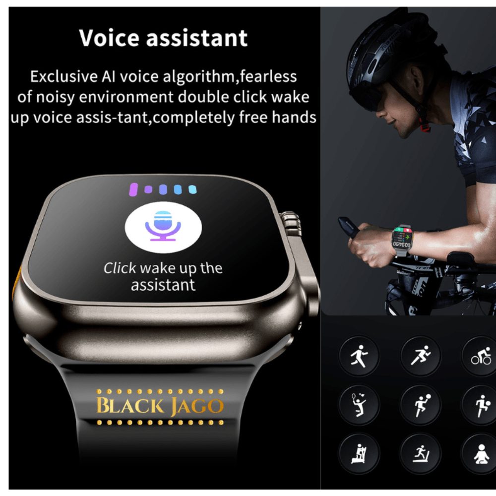 Smartwatch Watch 8 Ultra Reloj Inteligente KD99 Naranja - Promart