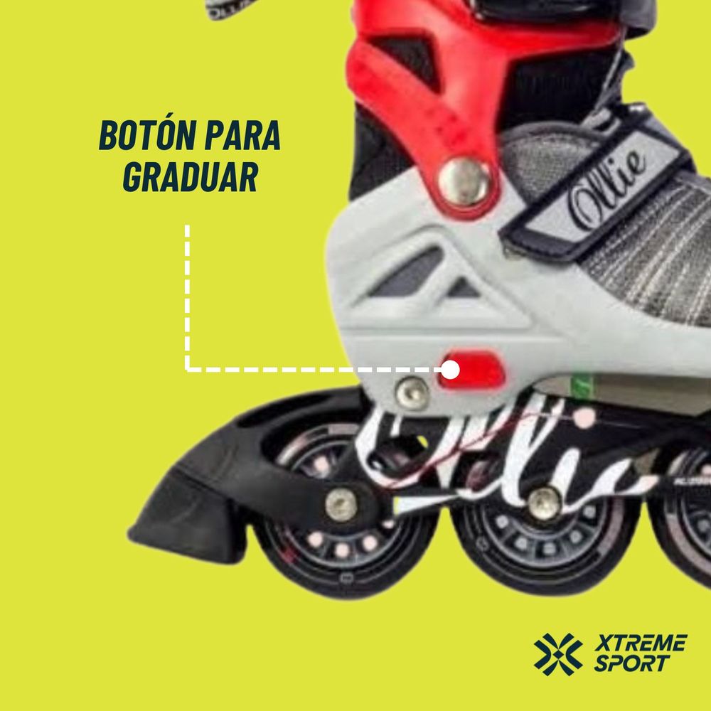 Patines Lineales Fitness Graduables 38 al 41 - Promart