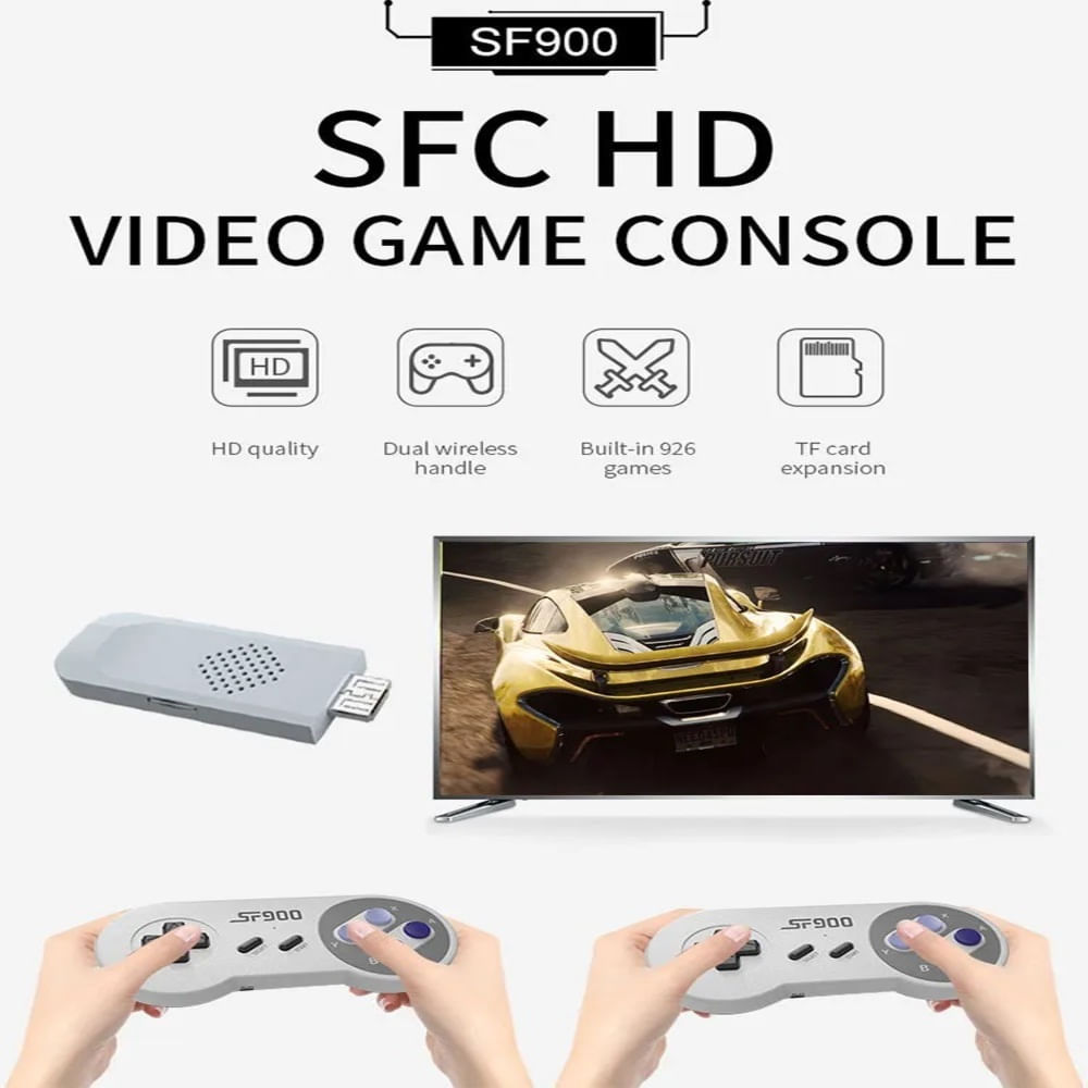 Consola de Videojuegos SF900 4K HD - Promart