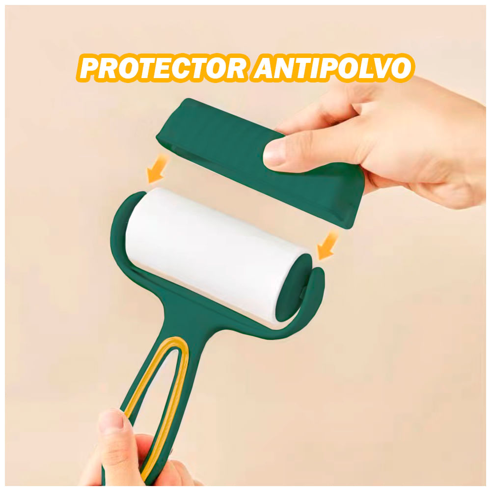 Rodillo Quitapelusa con Protector VD Y Pack x10 Huesos Carnaza - Promart