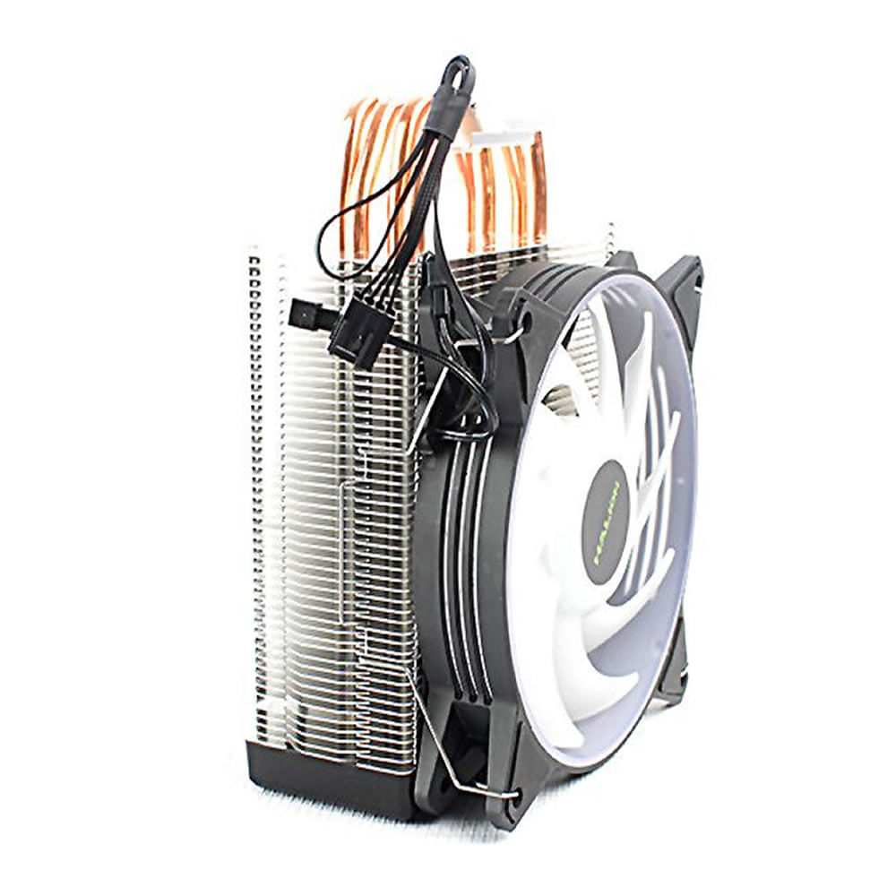 Cooler Para CPU Halion T12-4 800RPM Luces RGB - Promart