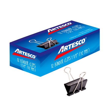 Clips ARTESCO Binder 1 2/4 32mm Caja 12un - Promart