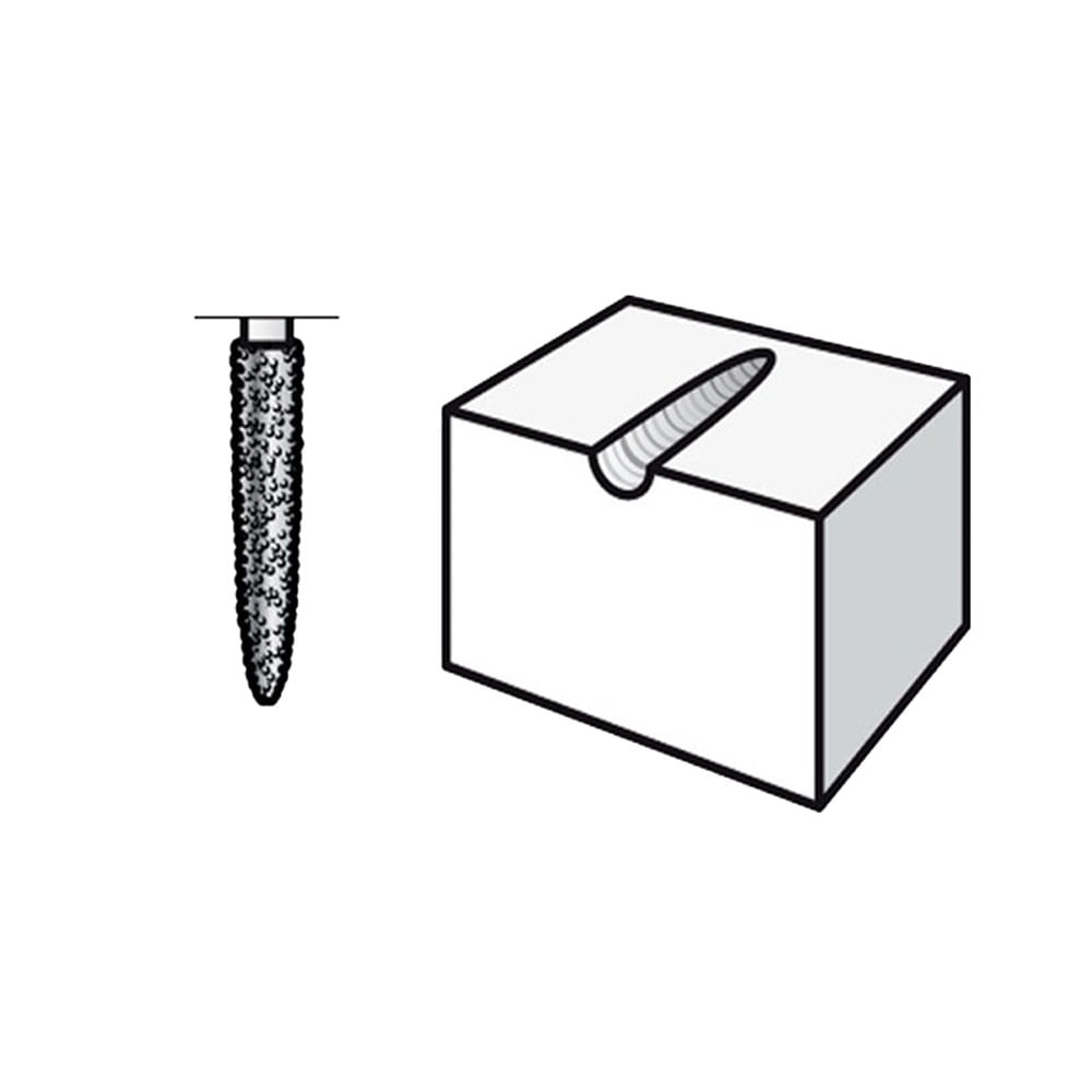 Punta Abrasiva de Carburo de Tugsteno Recta 1/4" Dremel 9931 - Promart