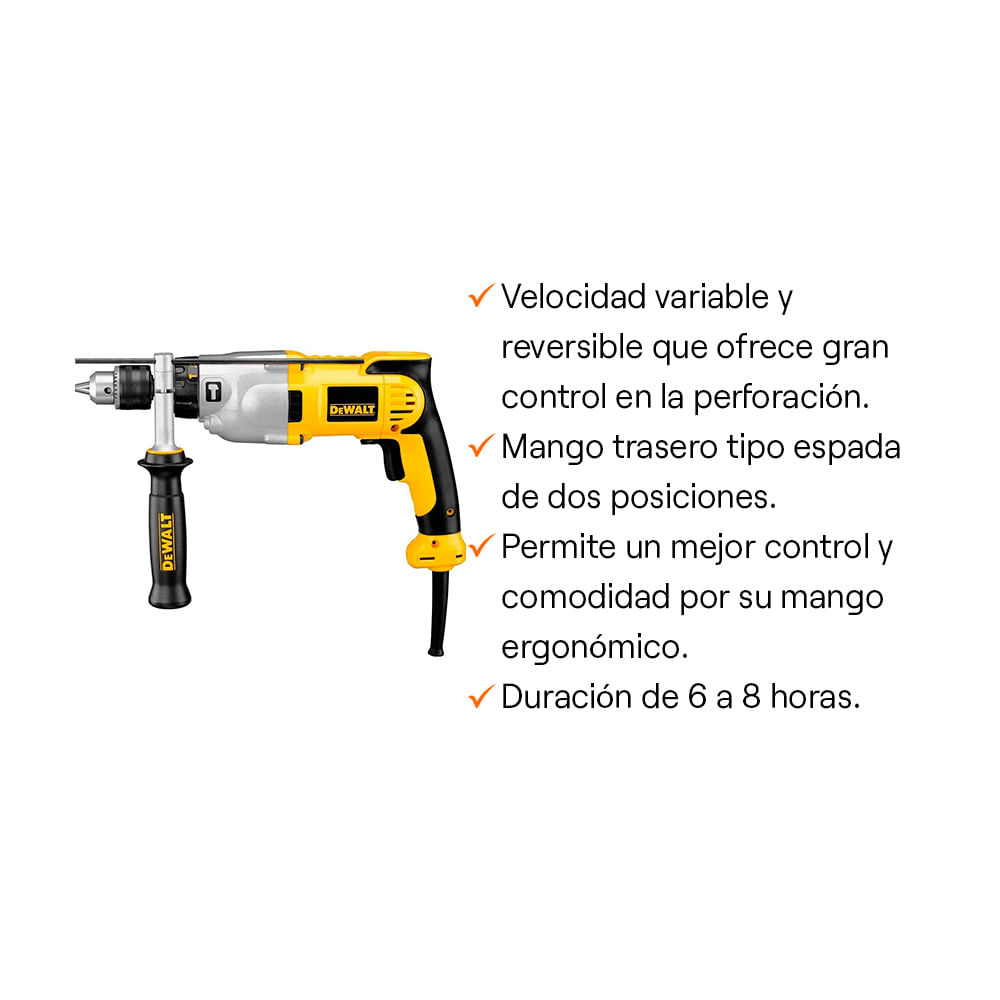 Taladro Rotación DW130 5/8" Dewalt - Promart