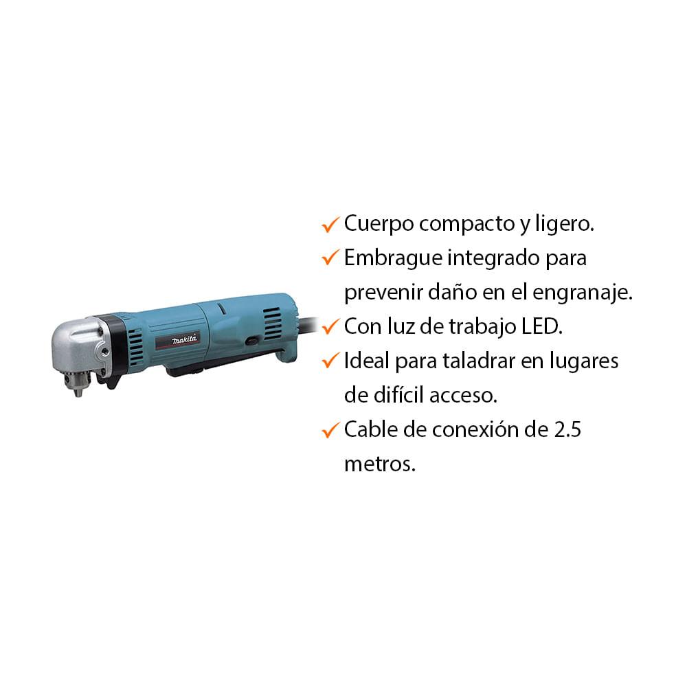 Taladro angular 10mm Makita - Promart