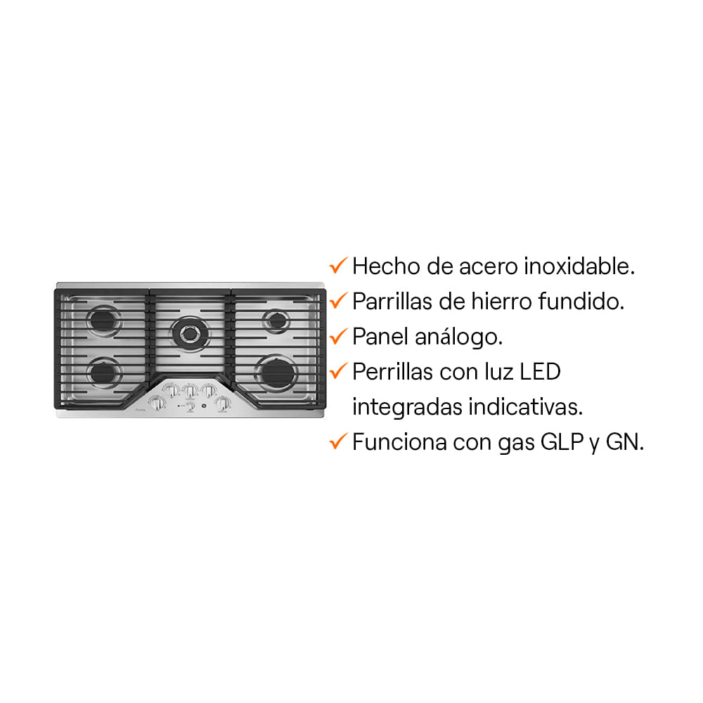 Parrilla Pgp9036Slss - Promart
