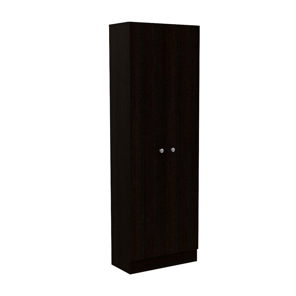 Ropero 2 puertas Home Negro Amaderado - Promart