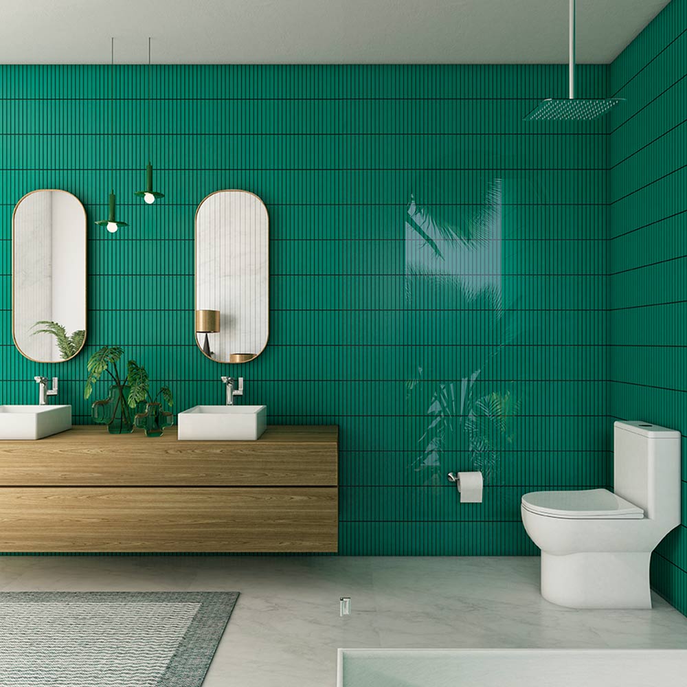 Ovalin Rectangular Urrea Quadro III 38cm Blanco - Promart