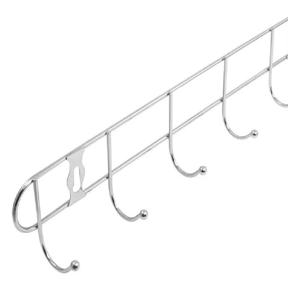 Perchero Cromado Importado de 10 Ganchos - Promart