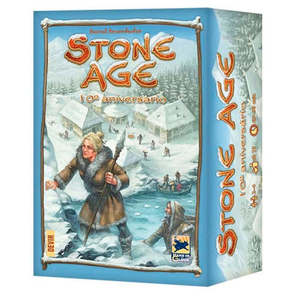 Juego de Mesa 3D Devir Stone Age: 10Mo Aniversario - Promart