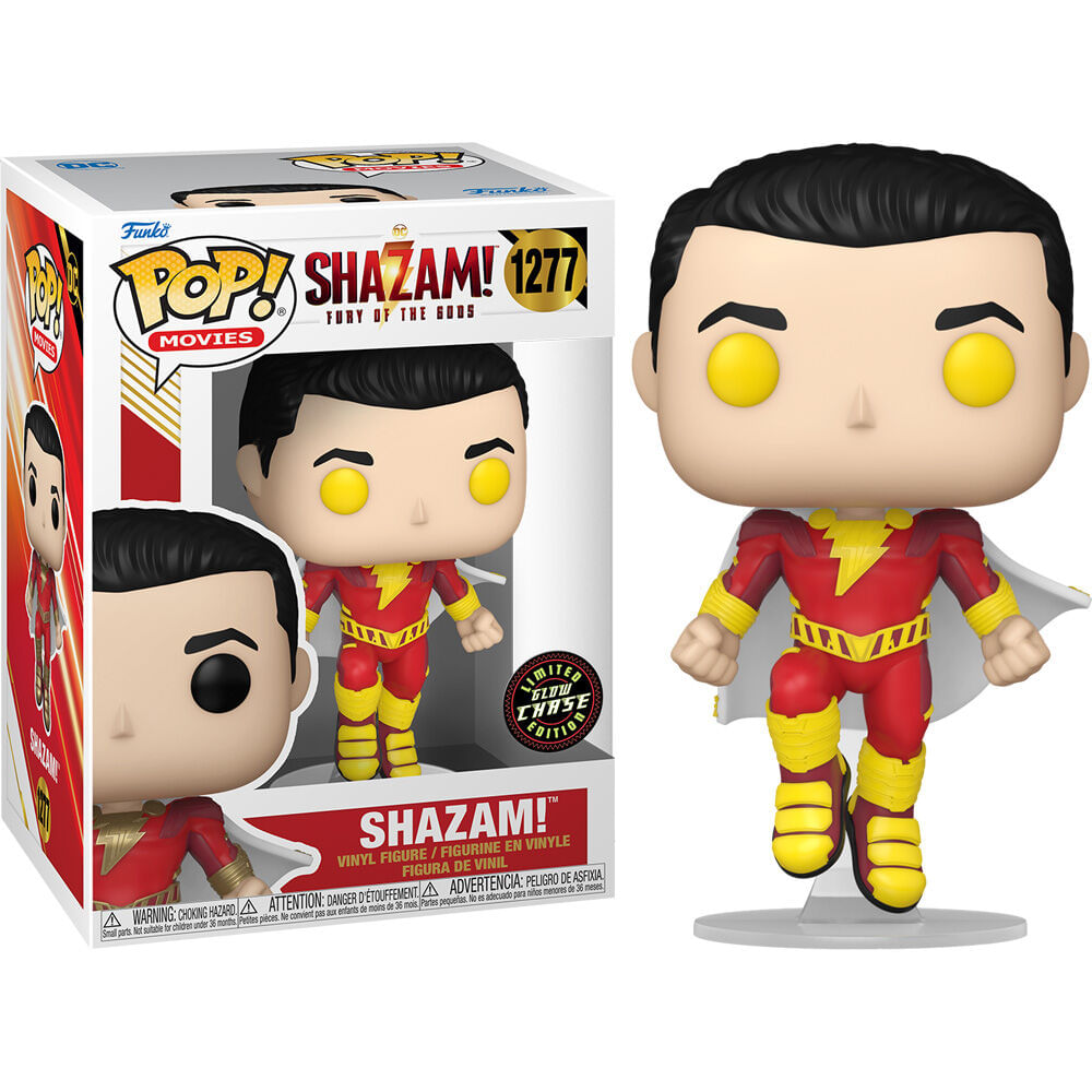 Funko Pop Shazam Shazam (Chase Edition Glow) - Promart