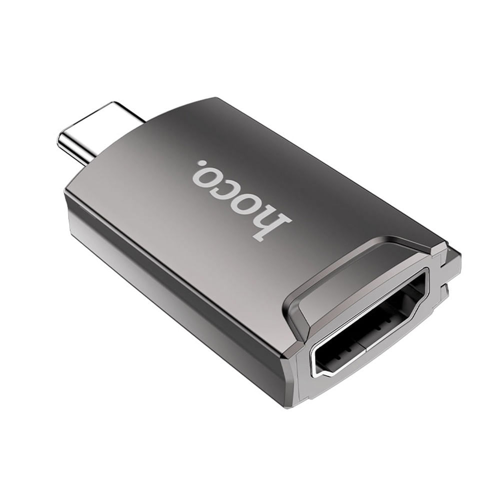 Adaptador Convertidor Tipo C a HDMI HOCO UA19 4k Ultra HD - Promart