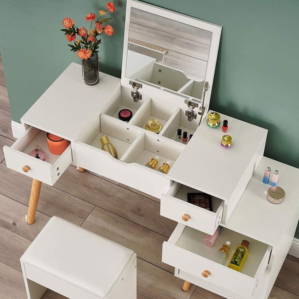 Tocador Vintage Moderno Angie 90cm - Promart