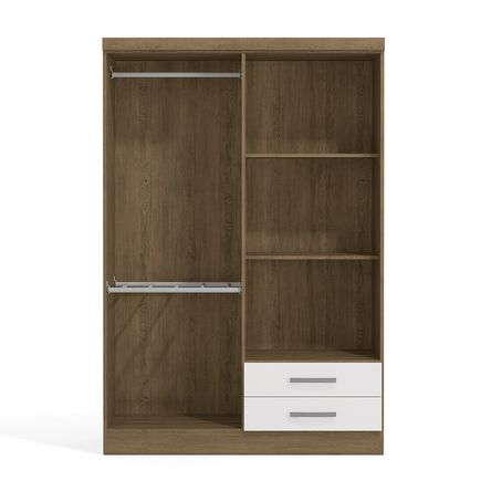 Ropero Ema Maple Blanco 4 puertas 2 cajones - Promart
