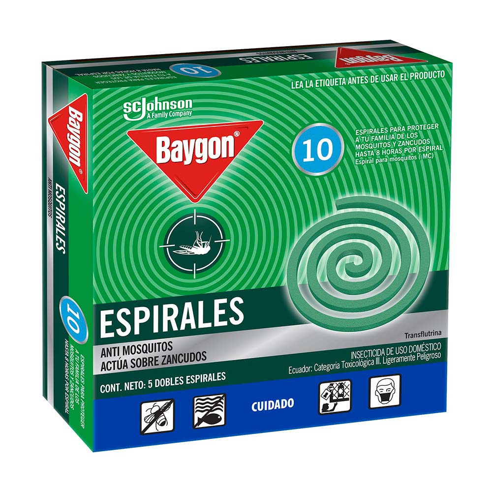 Baygon Espirales x 10 unidades - Promart
